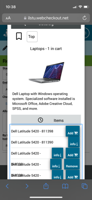 WebCheckout | Help - Illinois State